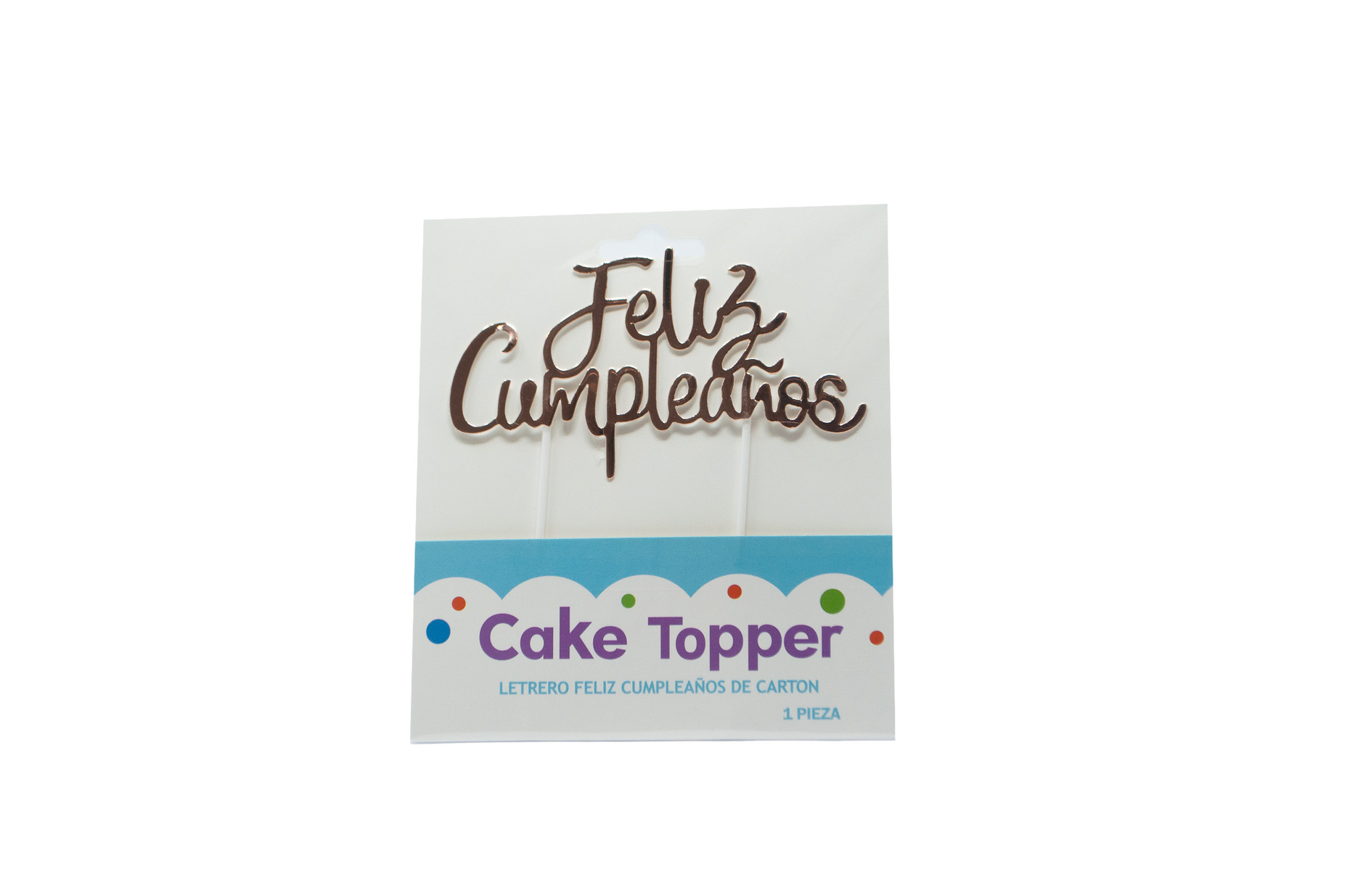 Letrero Feliz Cumpleaños cartón – Pastelerías Marisa